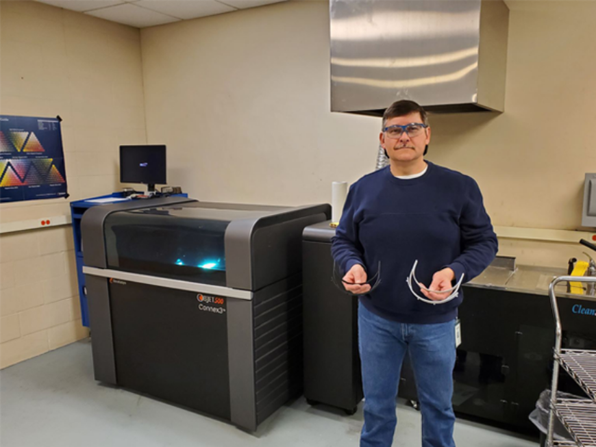 Horton Begins Producing Frames for PPE Face Shields in Response to ...