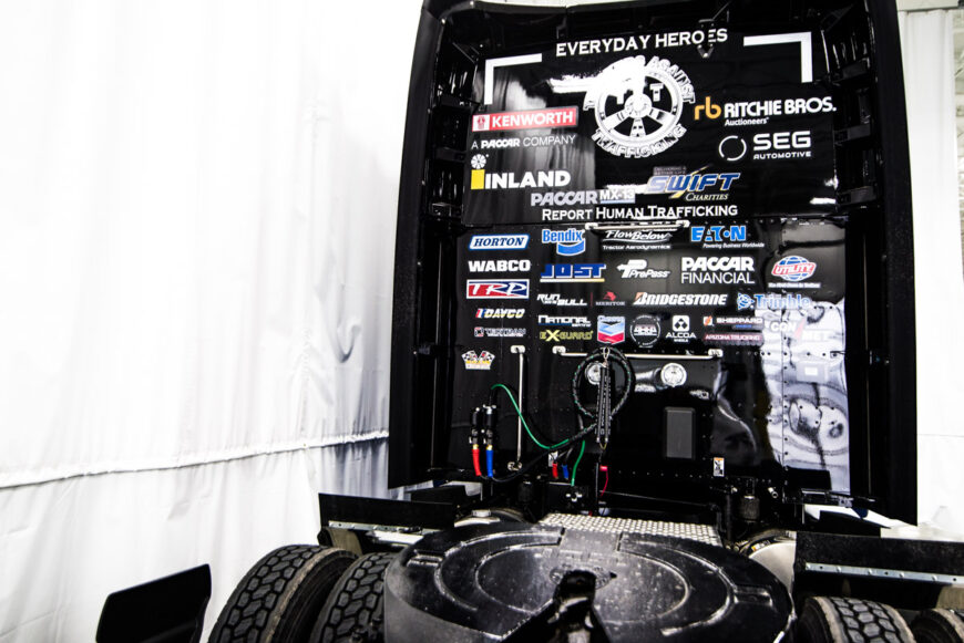Horton Supports Truckers Against Human Trafficking with RCV 250 Donation